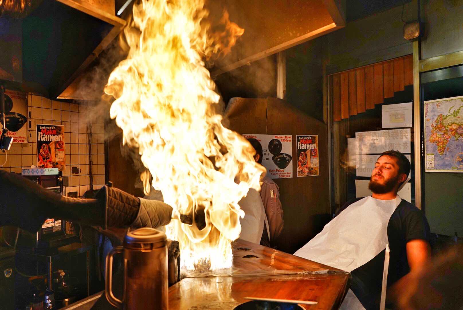 Menbakaichidai Fire Ramen Kyoto: Noodles That Can Burn Your Brows Off