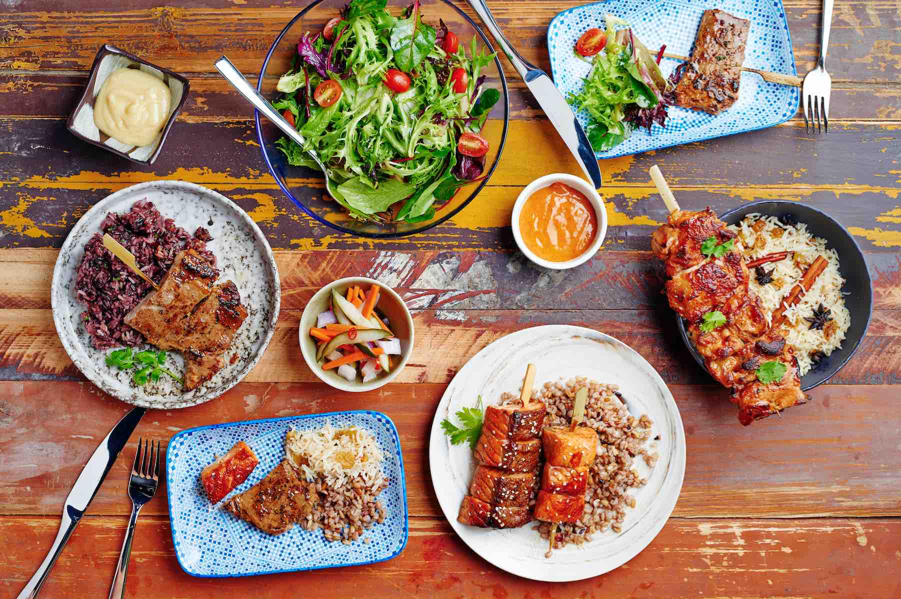 Grains & Hops Restaurant and Bar - Skewers, Rice Bowls & Craft Beers