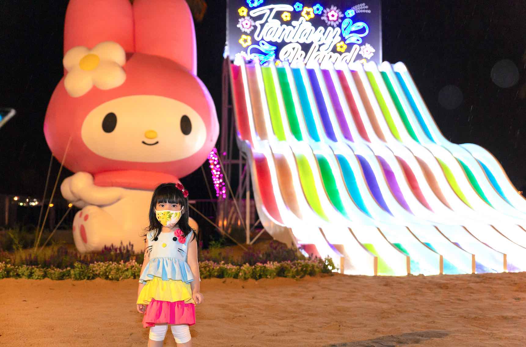 Sentosa Island Lights 2020 - Cute Sanrio Characters Now At Siloso Beach