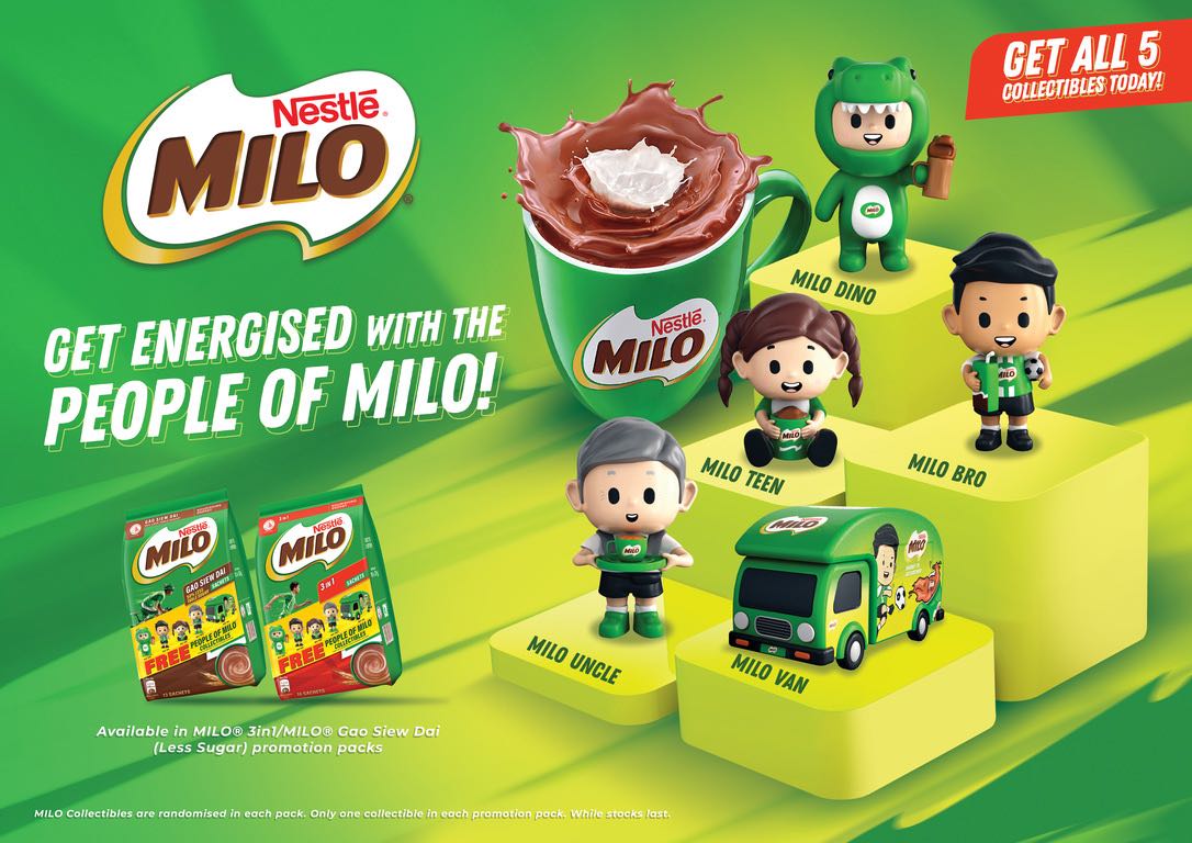 MILO Launched Limited-edition Collectibles 'The People of MILO'