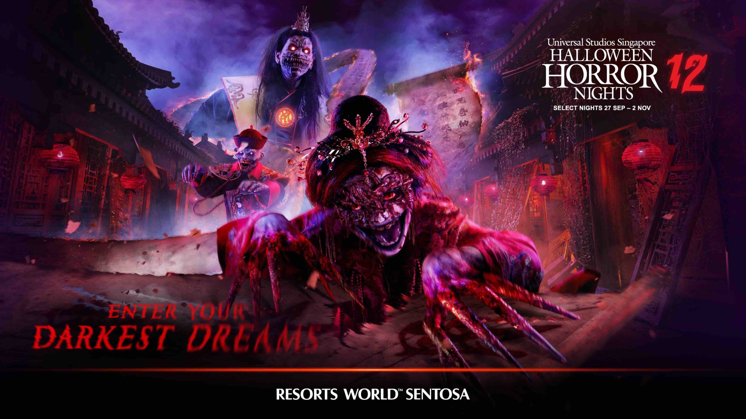 Enter Your Darkest Dream At USS Halloween Horror Nights 12